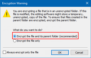 How To Encrypt And Decrypt Files And Folders In Windows 10 Windows