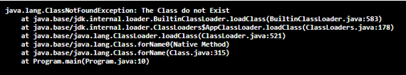 Java Classnotfoundexception Javatutorial Php Cn