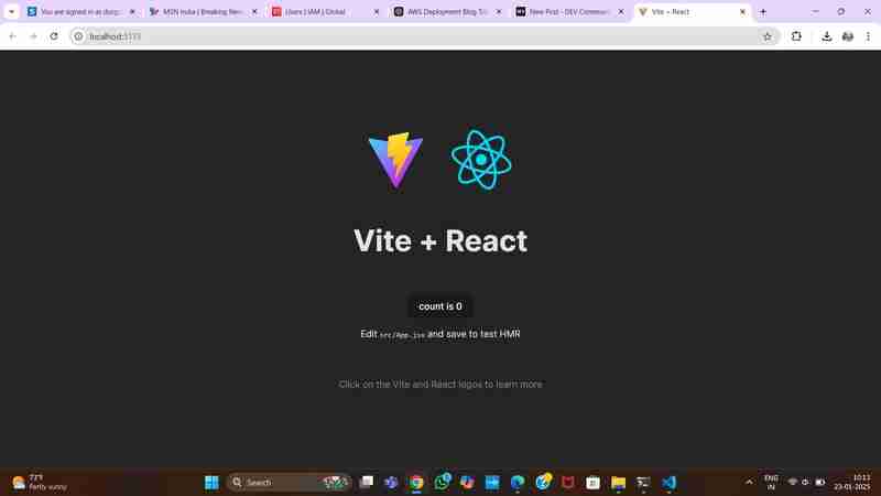 How I Deployed My React Application On AWS Cloud Snd CloudFront A