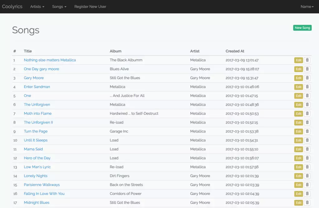 How To Build A Lyrics Website With Laravel Scout And Algolia PHP