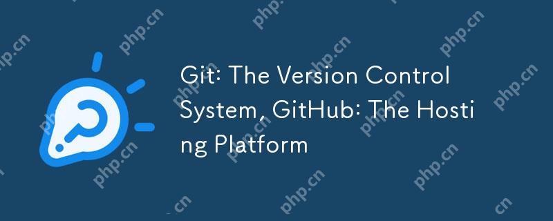 Git The Version Control System GitHub The Hosting Platform Git Php Cn
