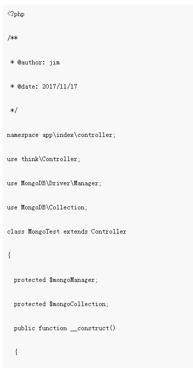 Detailed Explanation Of How To Operate MongoDB Database With Tp5