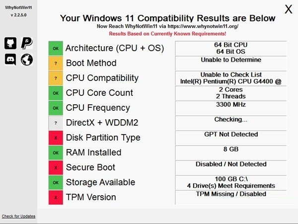 How To Check Whether Win11 Can Be Upgraded Win11 Configuration