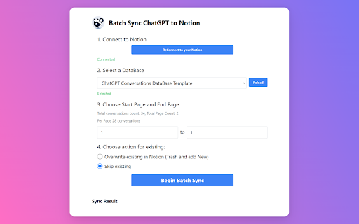 Save Chatgpt To Notion Database Online Experiencesave Chatgpt To Notion Database Official 5731