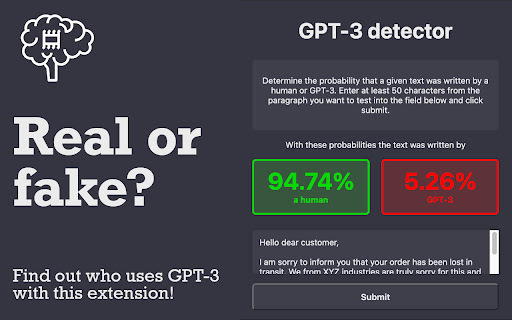 Gpt 3 Text Detection Expérience En Ligne Gpt 3 Text Detection Lien Vers