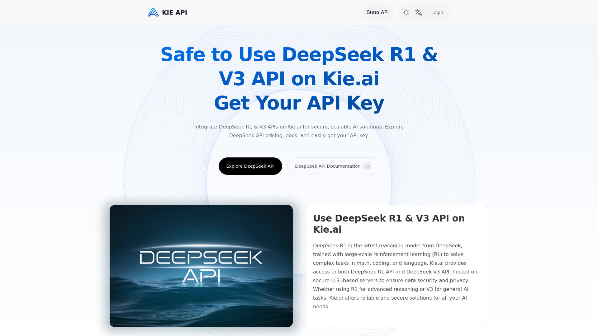 Kie.ai: Affordable & Secure DeepSeek R1 API Pengalaman dalam talian_Kie ... Kie.ai: Affordable & Secure DeepSeek R1 API Pengalaman dalam talian_Kie ...