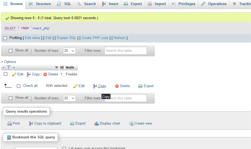 How To Use Php As A Backend Using React For Frontend Php Tutorial Phpcn 9423