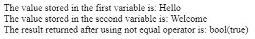 Php Not Equal Php Tutorial Phpcn 3268