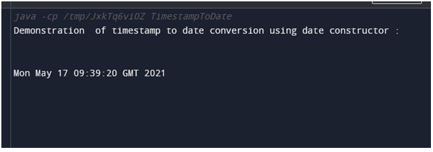 Timestamp To Date In Java Javatutorial Phpcn 9230