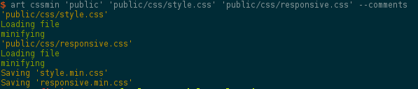 How to Create a Laravel CSS-Minify Command-PHP Tutorial-php.cn How to Create a Laravel CSS-Minify Command-PHP Tutorial-php.cn