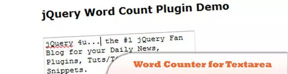 10 jQuery Word/Text Counter Plugins-JS Tutorial-php.cn