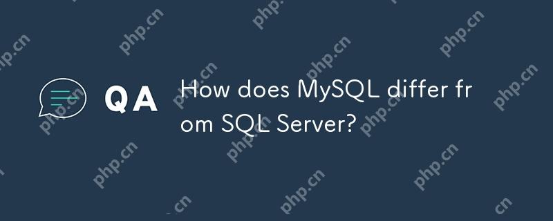 How does MySQL differ from SQL Server?-Mysql Tutorial-php.cn