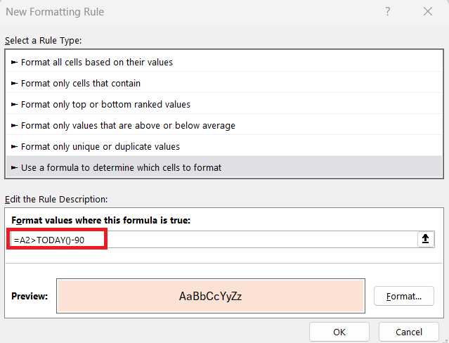 How to Deduct 90 Days Before Today in Excel-Office Software-php.cn