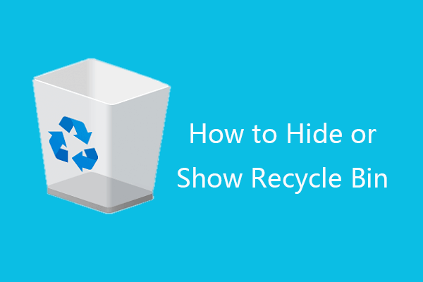 How to Hide, Show or Find Recycle Bin on Windows 10 Desktop-Computer Knowledge-php.cn