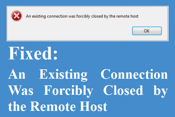 An Existing Connection Was Forcibly Closed by the Remote Host-Computer Knowledge-php.cn