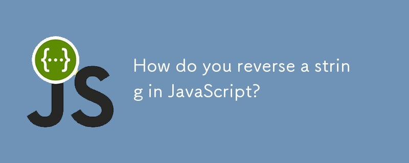 How Do You Reverse A String In Javascript?-js Tutorial-php.cn