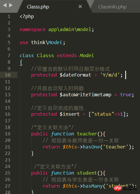 How To Use Model In Thinkphp Php Tutorial Php Cn