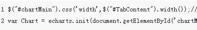 Regarding the issue of width:100% failure of echarts chart in tab page-JS Tutorial-php.cn