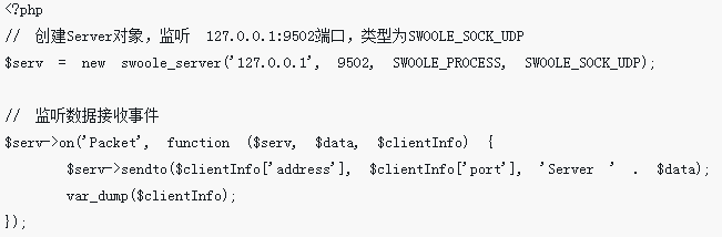 Swoole建立udp伺服器的方法（程式碼範例） Php教程 Php中文網 3747