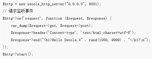 Swoole創建web伺服器的方法介紹(程式碼範例) Php教程 Php中文網