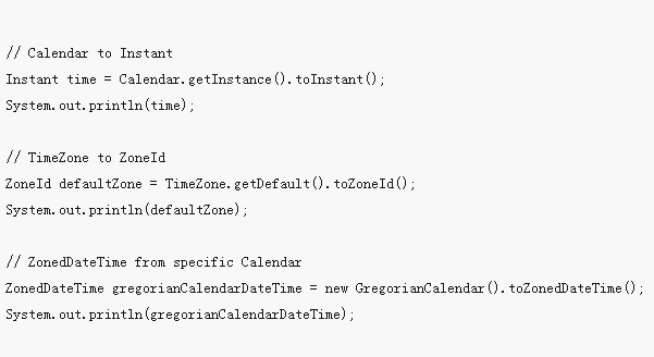 Detailed explanation of the use of time in java8 (with examples ...