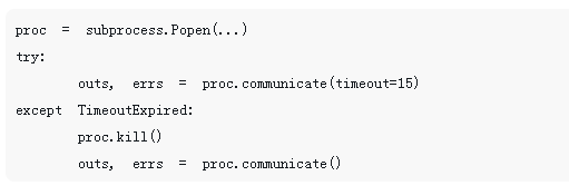 Detailed introduction to subprocess classes and constants in python-Python Tutorial-php.cn