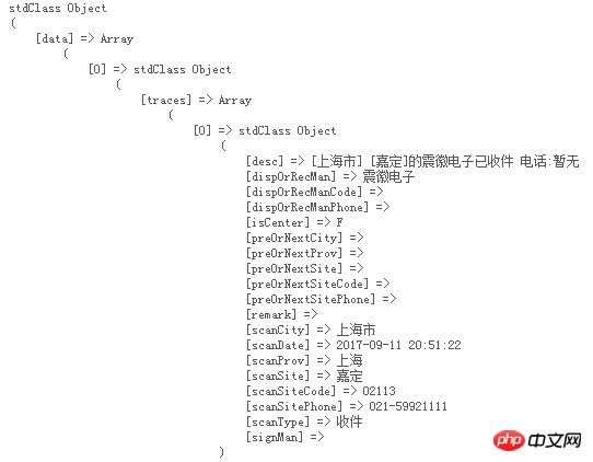 Php数组和对象相互转化,stdclass Object转array Php教程 Php中文網