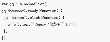 Learn how to use noConflict() in jQuery-JS Tutorial-php.cn