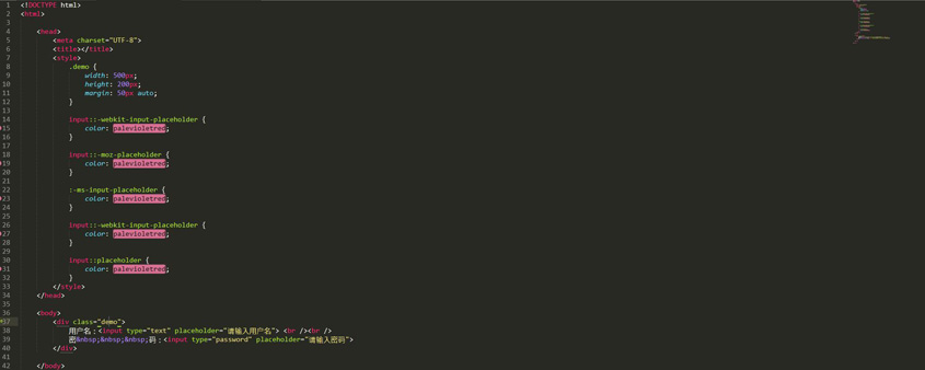 How to set the style of placeholder in css3-CSS Tutorial-php.cn