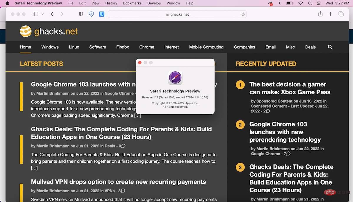 Apple Safari 16 Technology Preview brings some macOS Ventura features to Monterey-Common Problem ...