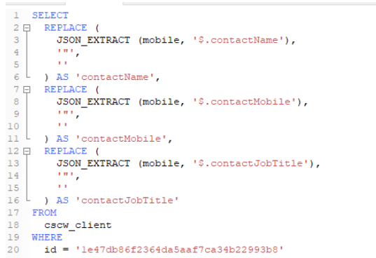 How To Parse Json Array In Mysql Mysql Tutorial Phpcn 5007