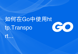 How to use http.Transport to implement redirection processing of HTTP requests in Go?-Golang-php.cn