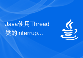 Java uses the interrupt() function of the Thread class to interrupt the execution of a thread ...