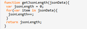 How to get the length of json array in js-JS Tutorial-php.cn