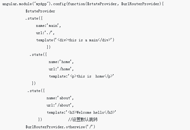 Detailed explanation of the use of angular's routing ui-router-JS Tutorial-php.cn