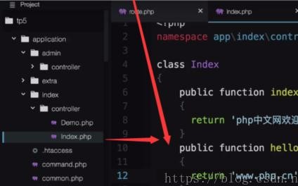 thinkphp road by aliases and bindings-PHP Tutorial-php.cn