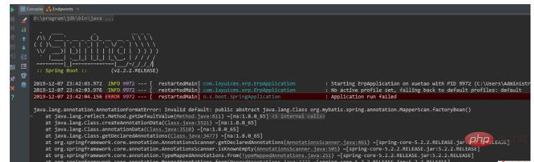 How To Solve The Error When Integrating Mybatisplus In Springboot Javatutorial Phpcn