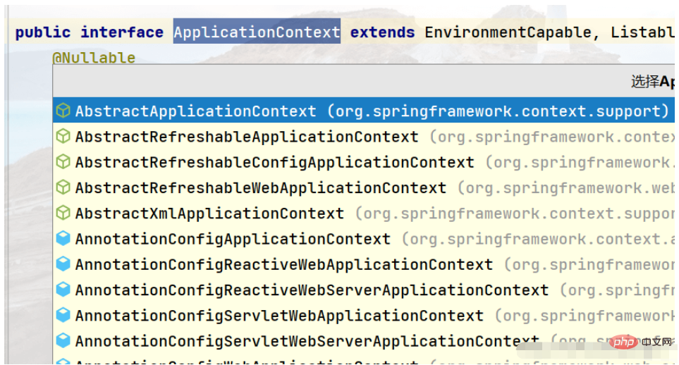 How to use SpringBoot ApplicationContextAware extended interface-javaTutorial-php.cn