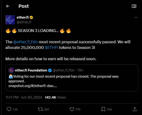 EtherFi airdrop Ultimate Guide: How to Claim Your free $ETHFI token-web3.0-php.cn