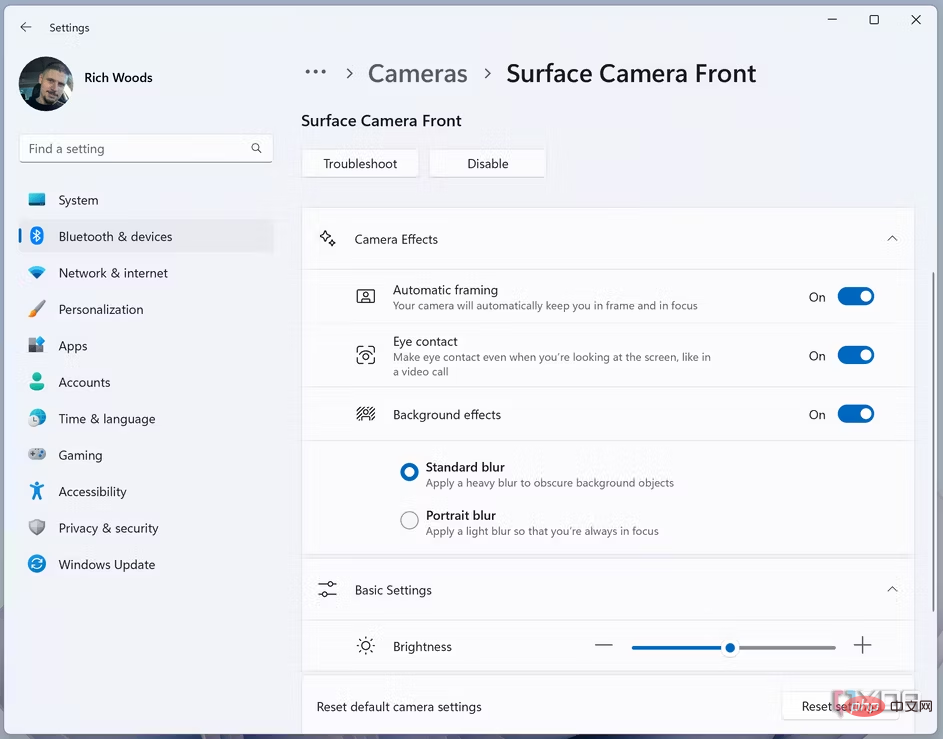 How to use Windows Studio effects on Windows 11-Common Problem-php.cn