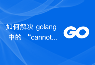 How to solve 'cannot unmarshal...' error in golang?-Golang-php.cn