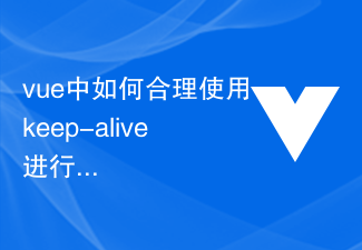 How to reasonably use keep-alive for component caching in vue-Vue.js-php.cn