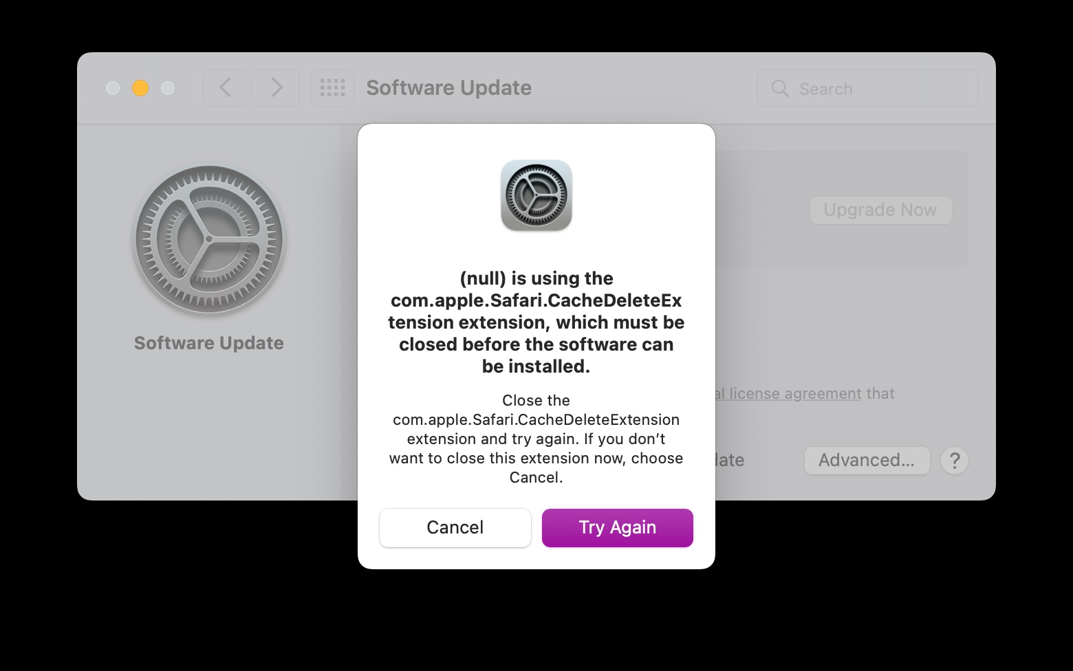 Resolving Weird Errors in MacOS Software Update-MAC-php.cn