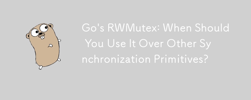 Go's RWMutex: When Should You Use It Over Other Synchronization Primitives?-Golang-php.cn