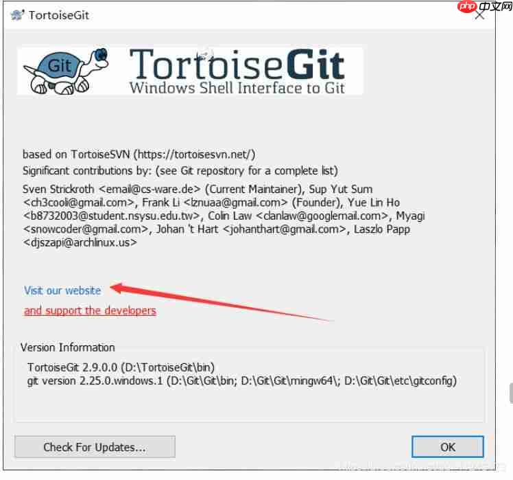 Git的安装与TortoiseGit的安装和汉化-Windows系列-PHP中文网
