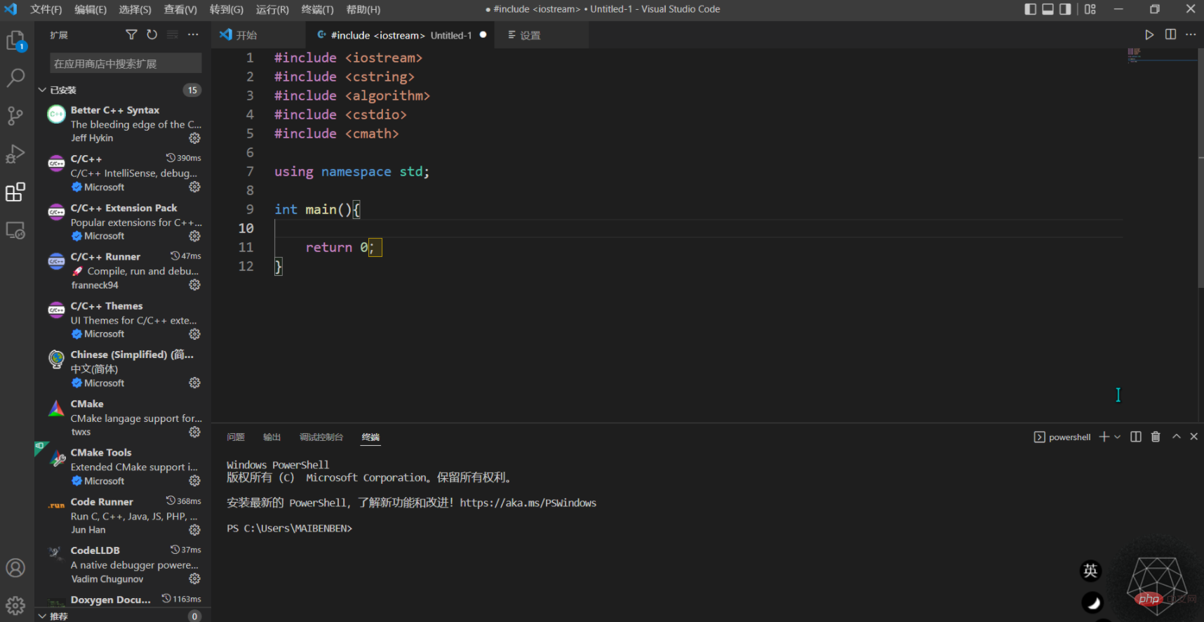What Software Is Vscode Common Problem php cn